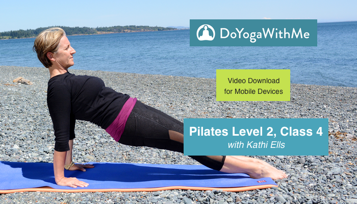 Pilates Level 2, Class 4 with Kathi Ells - Mobile