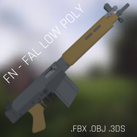 Low Poly FAL