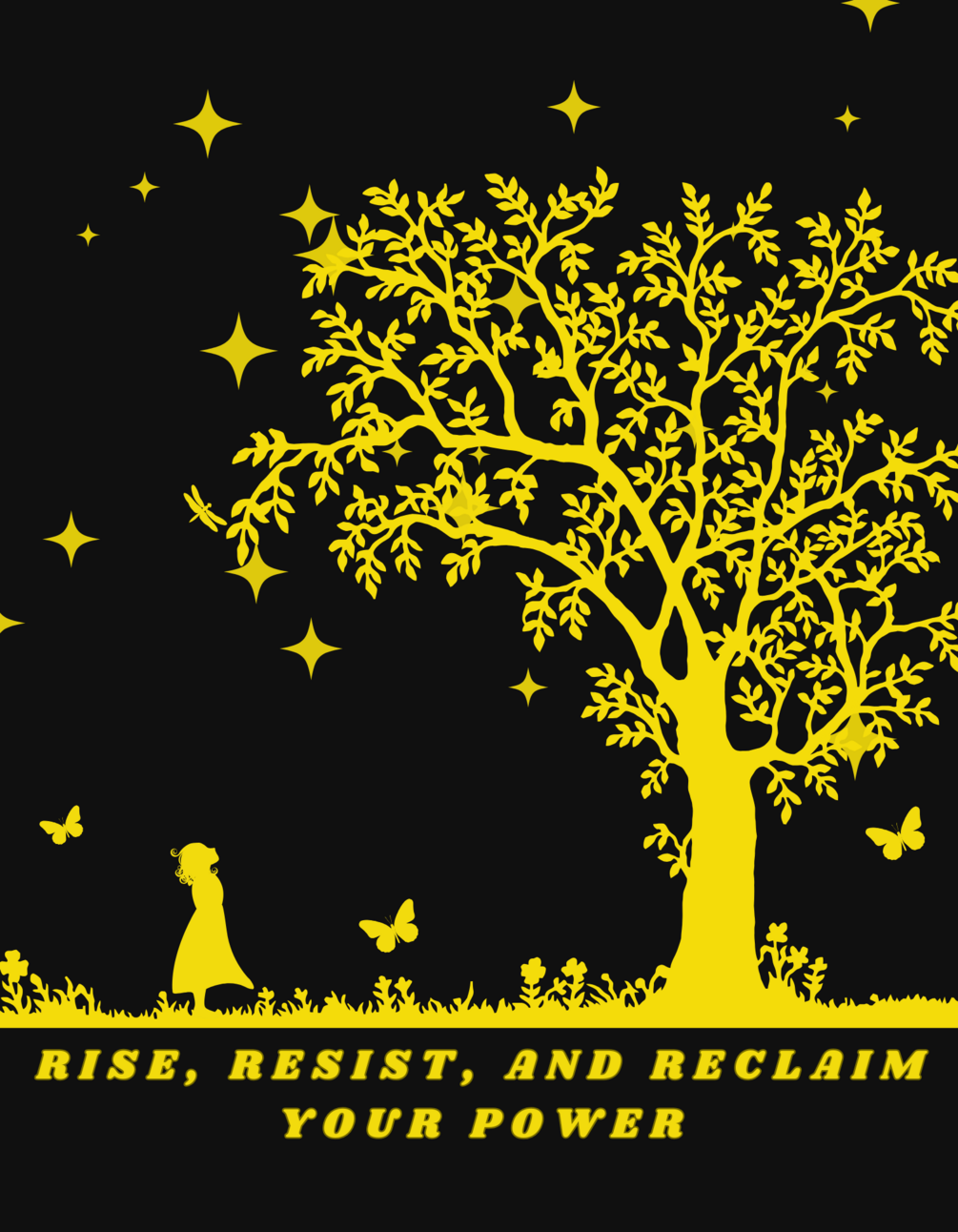 Rise, resist, and reclaim your power - Beautiful T-shirt , Sticker ...