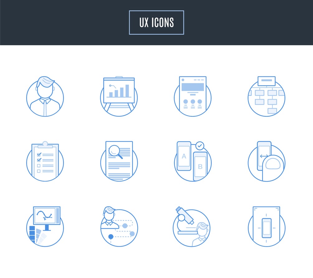 UX Icon Illustrations