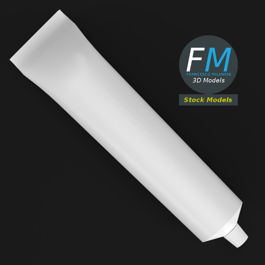 3D MODEL - Toothpaste container 2