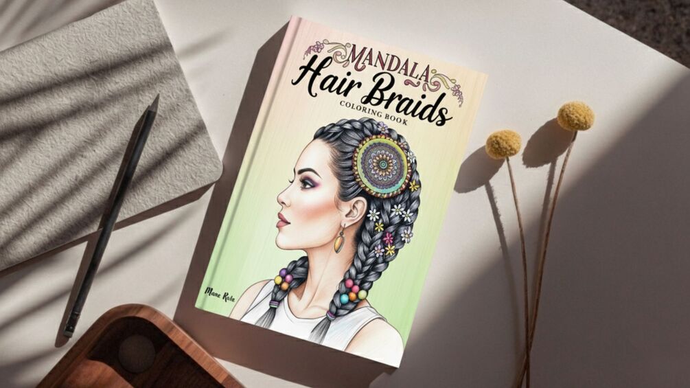 Mandala hair braids