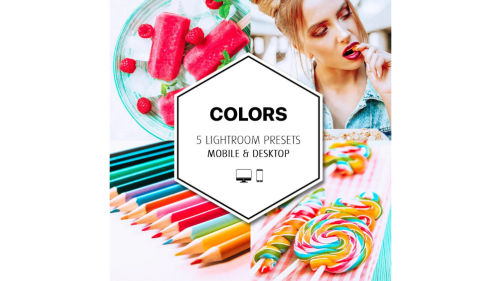 5 Lightroom Presets | Colors Theme | Mobile and Desktop Compatible ...