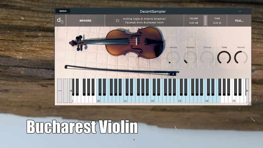Bucharest Violin (Decent Sampler VST)