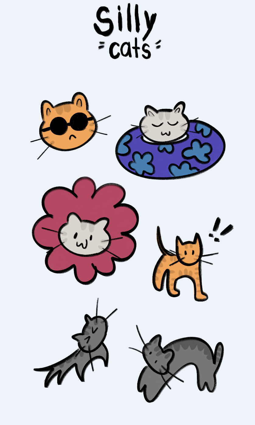 Silly cats