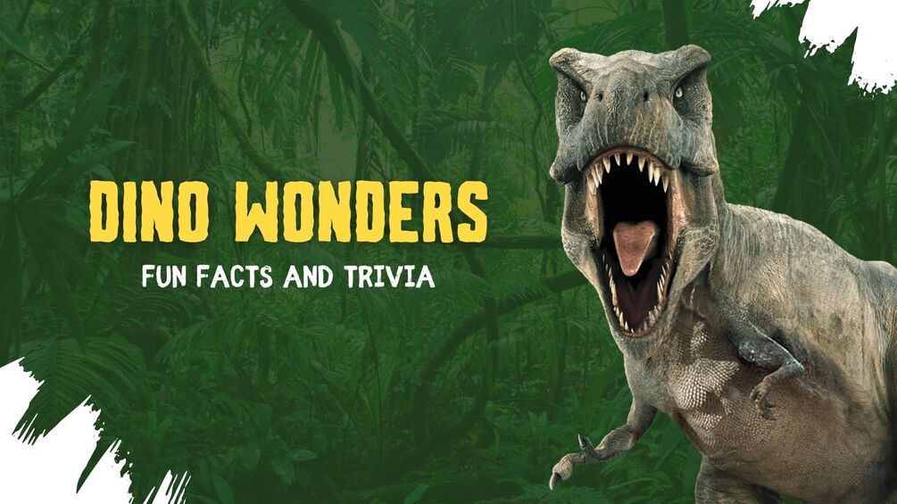 DINO WONDERS! - EXPLORE INTO AMAZING DINO FACTS!