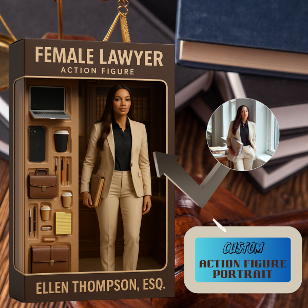 Career / Personalized Custom Action Figure Boxed Toy