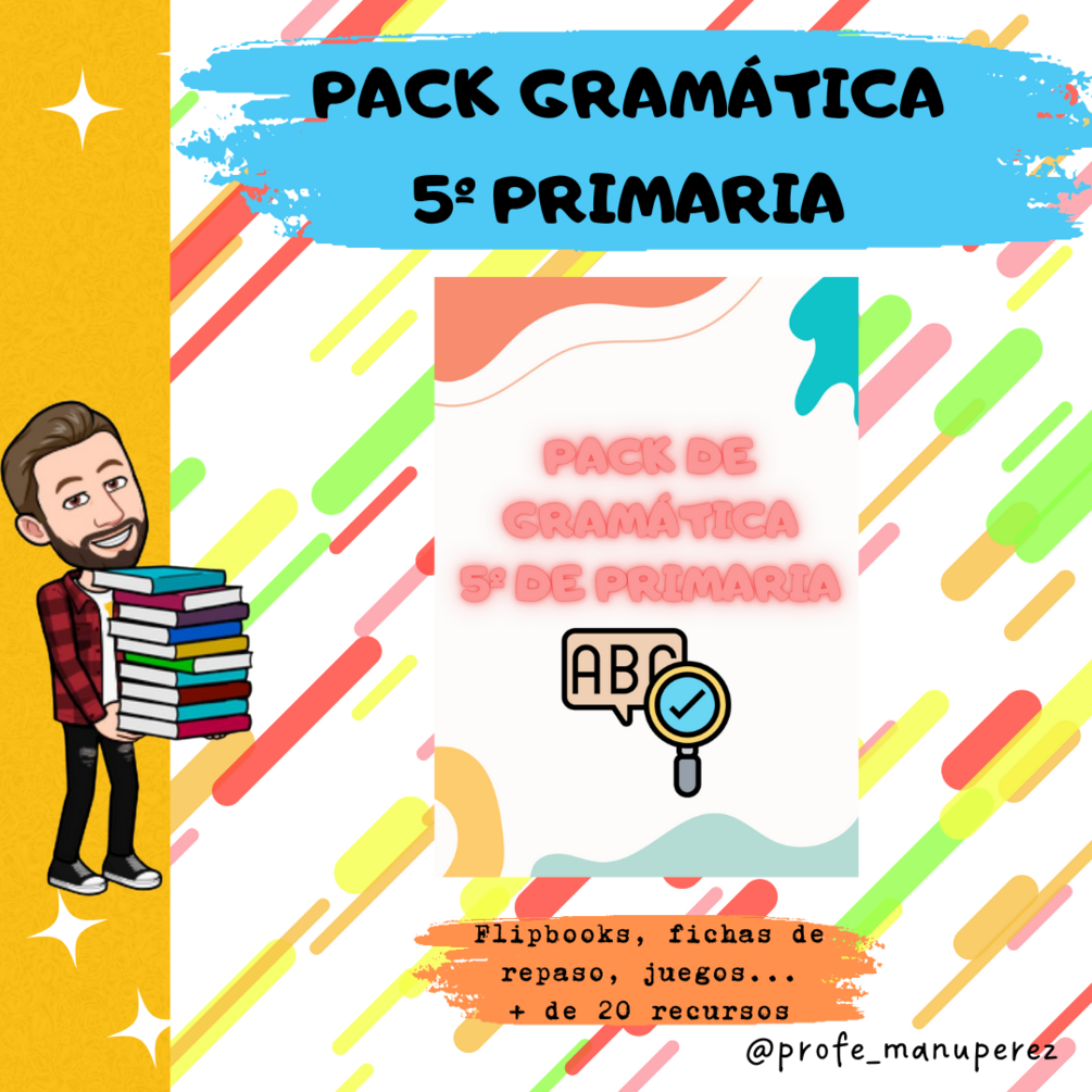 Pack gramática 5º de Primaria