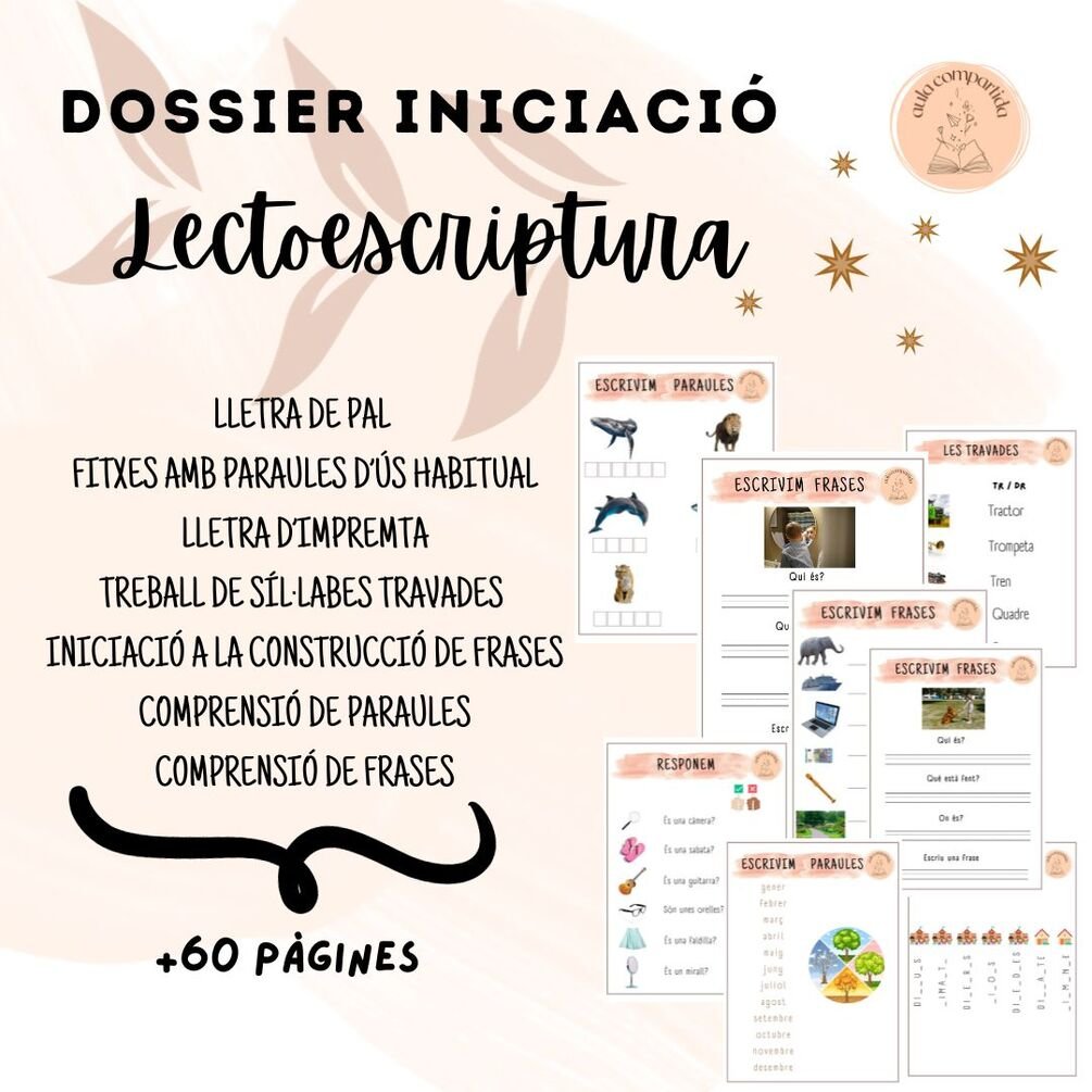 DOSSIER INICIACIÓ LECTOESCRIPTURA