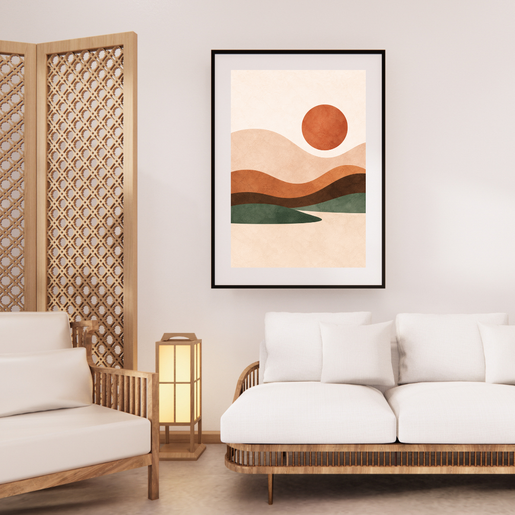 Serenity Gallery Wall Pack – 10 Printable Boho Wall Art Designs for ...