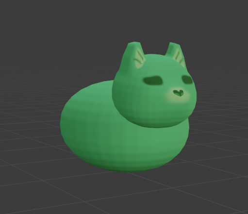 Low Poly Alien Cat - FREE