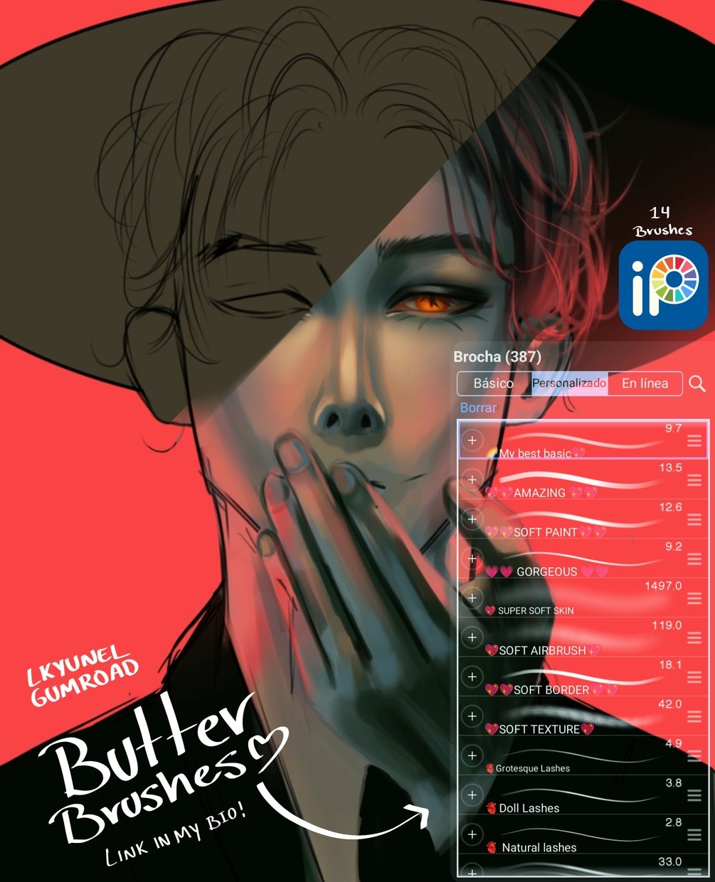 Butter Brushes ibispaint