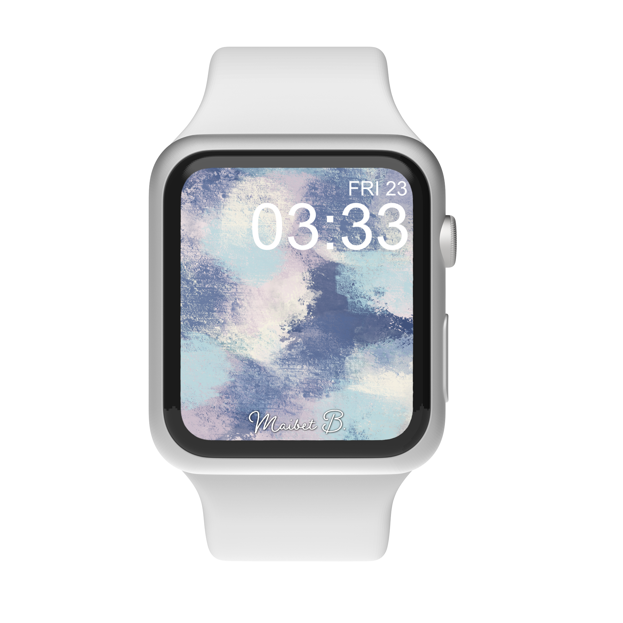 Pastel Textures Original Digital Art for your Apple Watch
