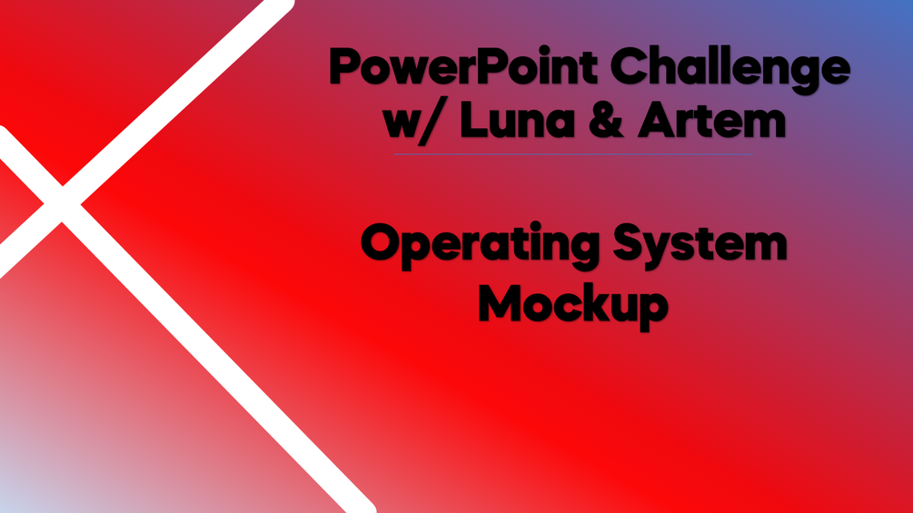 Operating System Mockup : IN 1 HOUR! (Project Files)
