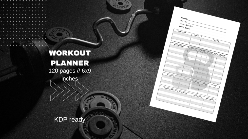 Workout schedule KDP ready interior