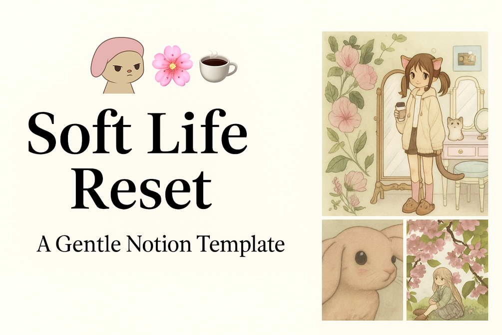 Soft Life Reset – A Gentle Notion Template