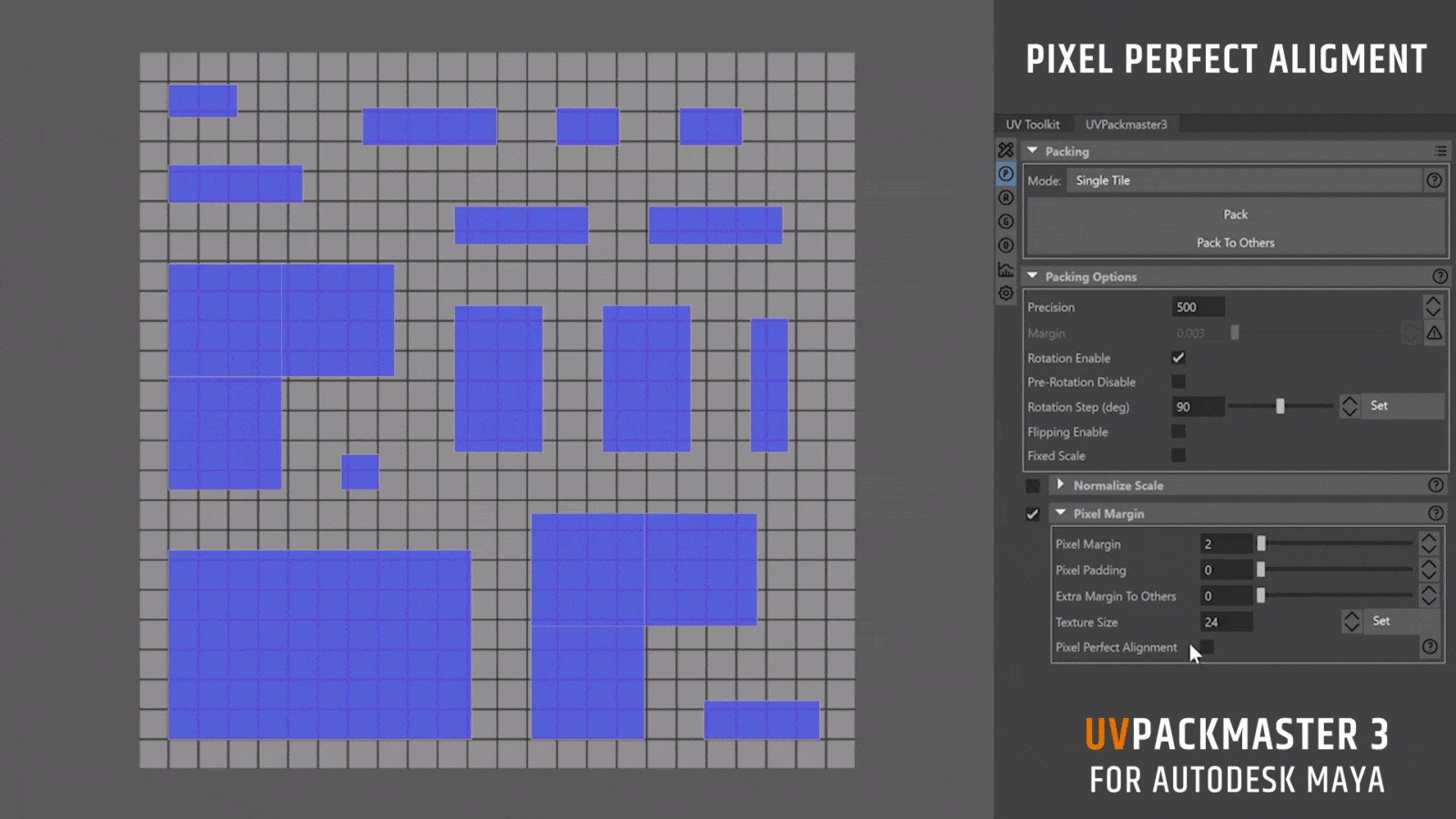 UVPackmaster 3 PRO for Maya