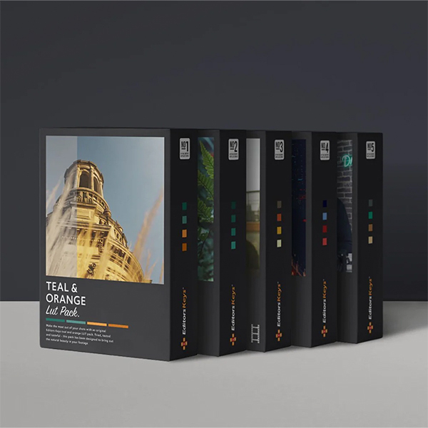 Final Cut Pro Cinematic LUT PACK ESSENTIALS - 5 PACK