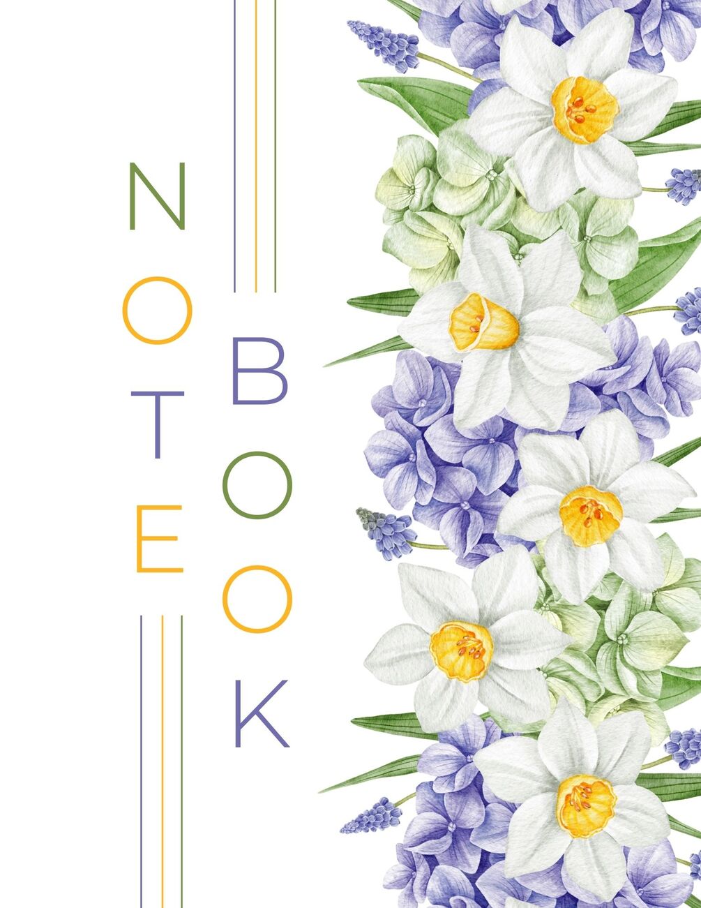 Spring Blossom Notebook: Elegant Floral Vibes