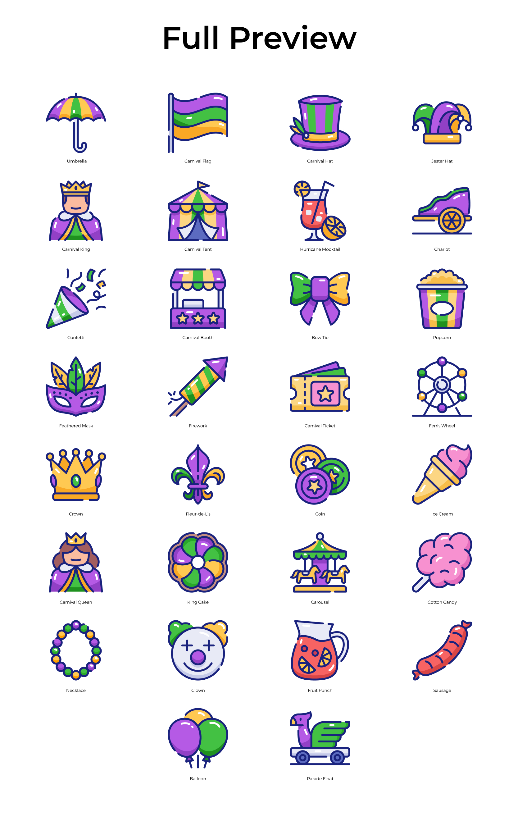 Parade Icon Pack