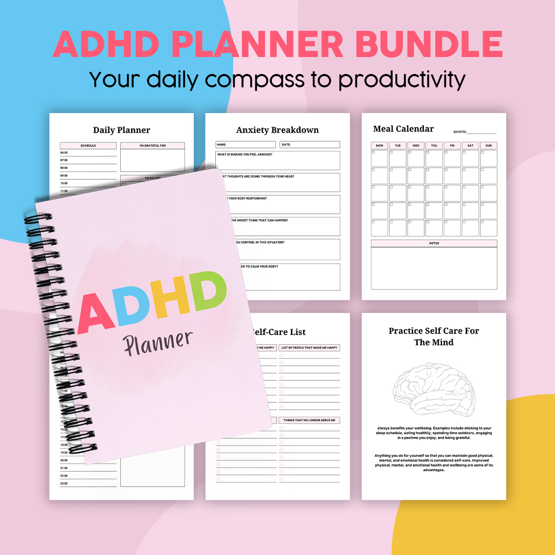 Ultimate ADHD Planner Bundle