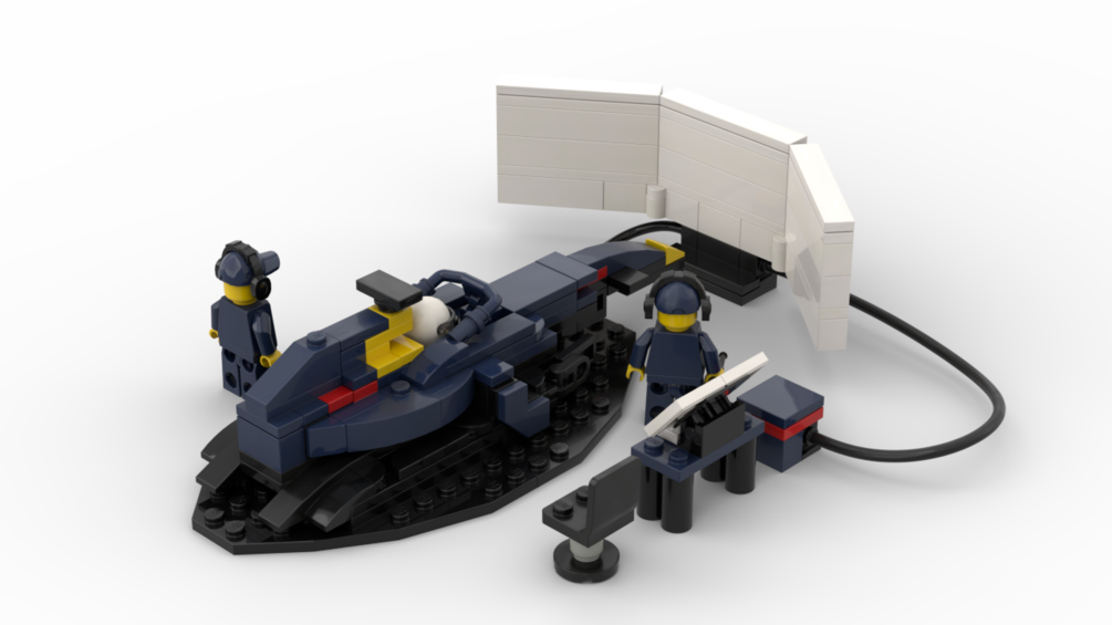 Custom MOC 2020 Sim RB16 Instructions