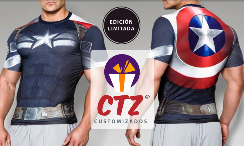 Camiseta - Cap. América - Full