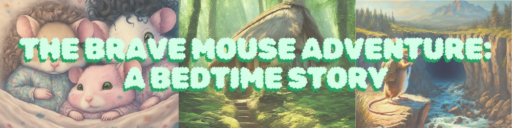 The Brave Mouse Adventure: A Bedtime Story Digital Book