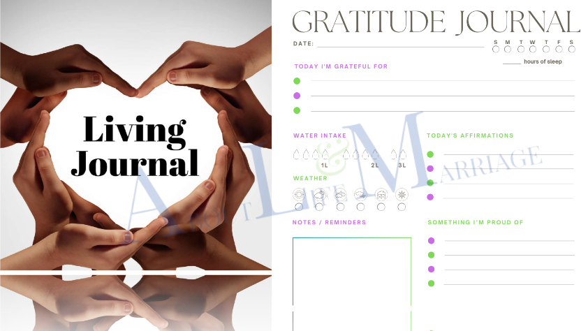 Living Gratitude Journal: B10