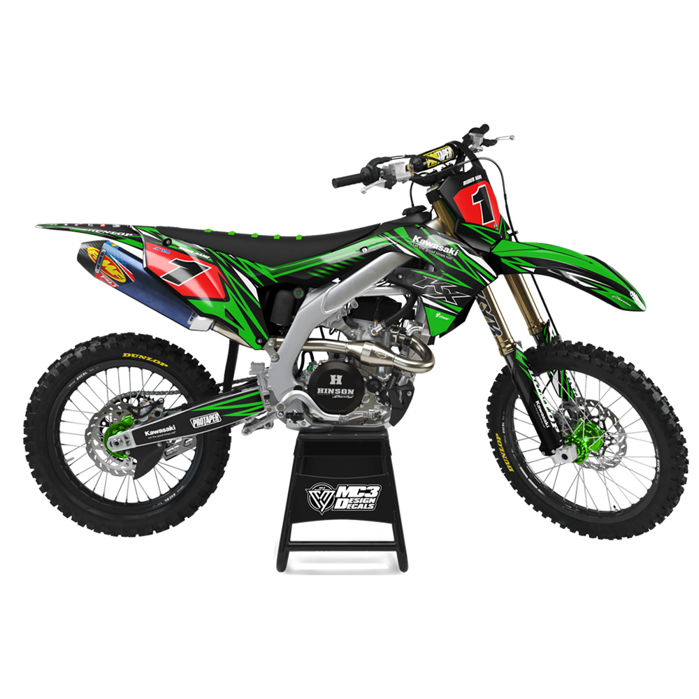 ON SALE KAWASAKI KX450F 2023 GRAPHIC DESIGN FOR PRINTING DECALS AI,CDR ...
