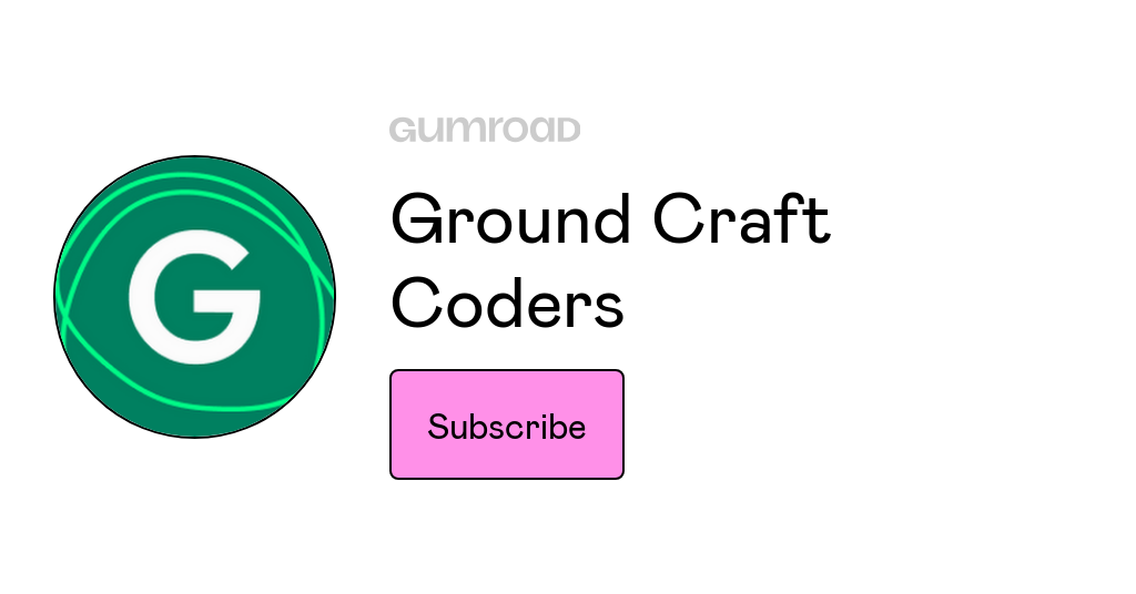 Ground Craft Coders