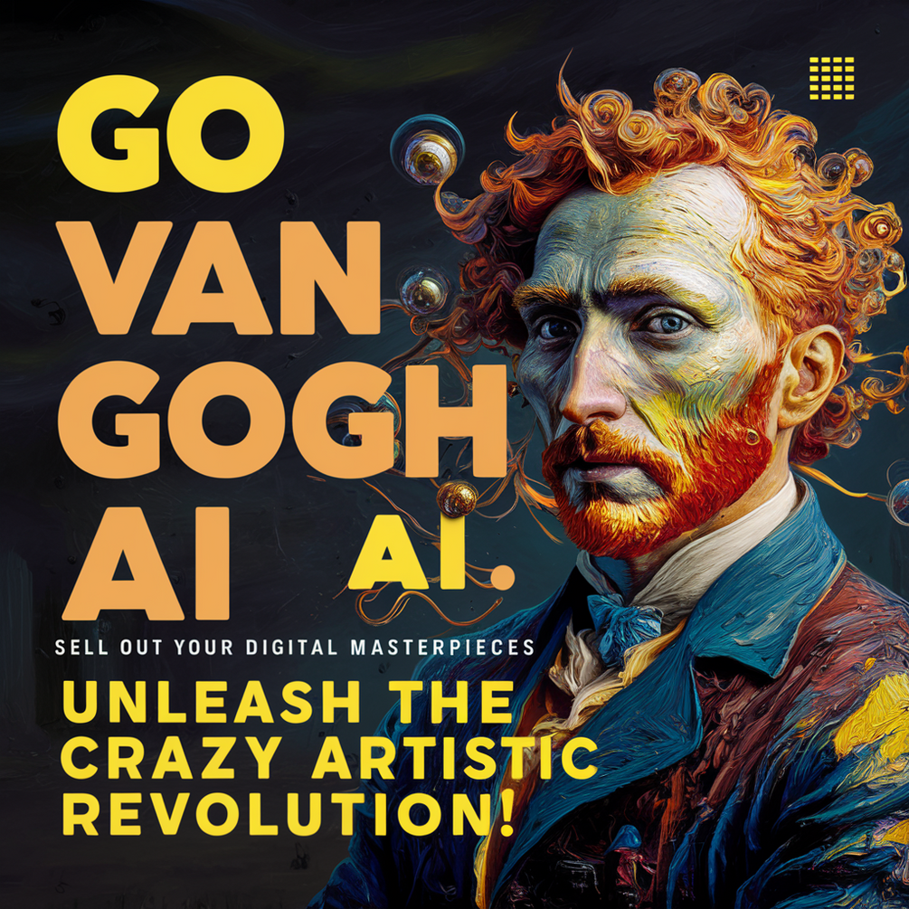 Go Van Gogh AI: Sell Out Your Digital Masterpieces
