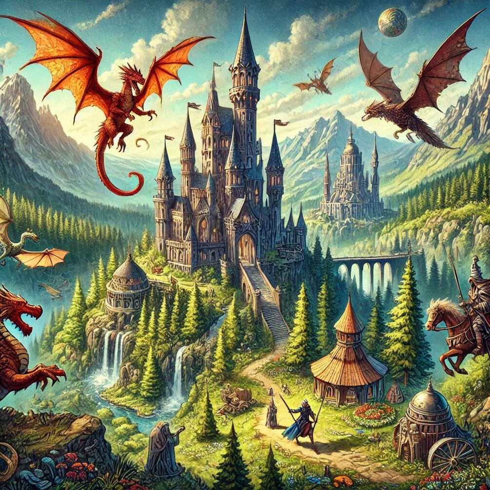 Explore Magical Realms in Fantasy Worlds