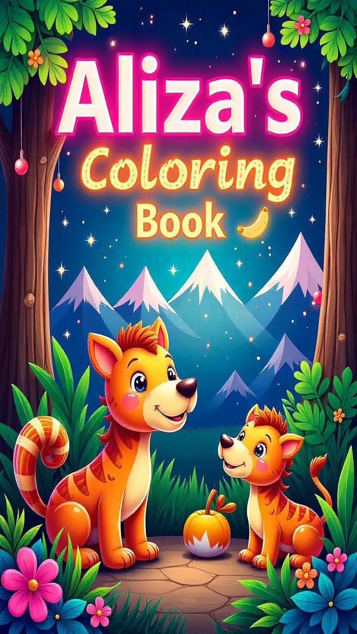 Aliza Coloring Book