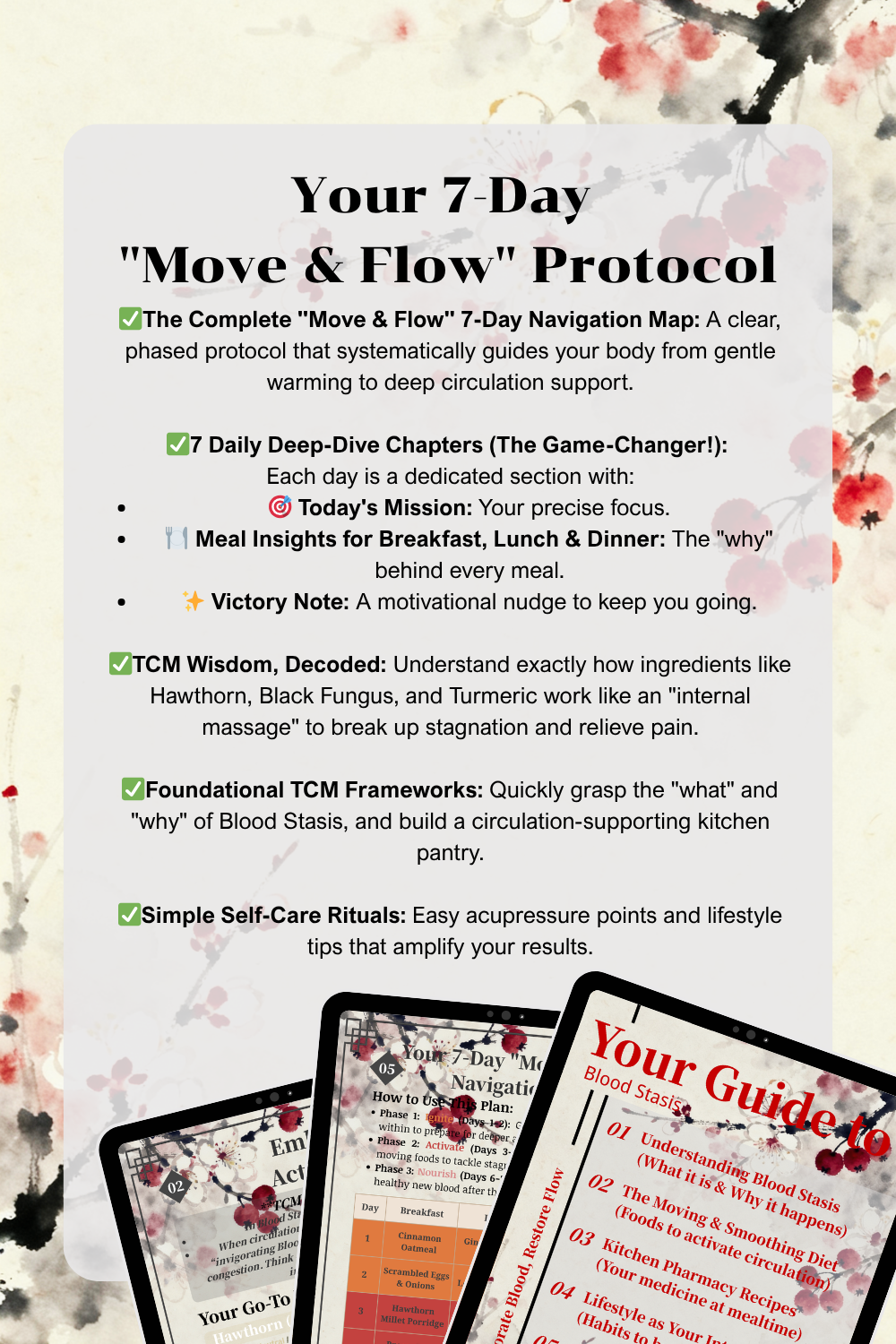 Unlock Your Body's Flow: A Free Sample from the Blood Stasis (血瘀) Handbook