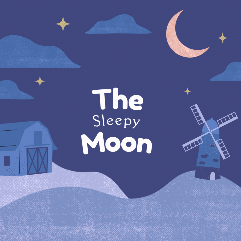 The sleepy moon -book story from kids-E-book