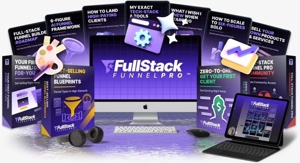 💎FullStack Funnel PRO - $10K+ per month from Home💎