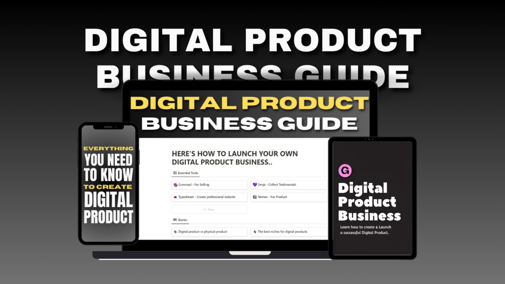 DIGITAL PRODUCT BUSINESS GUIDE