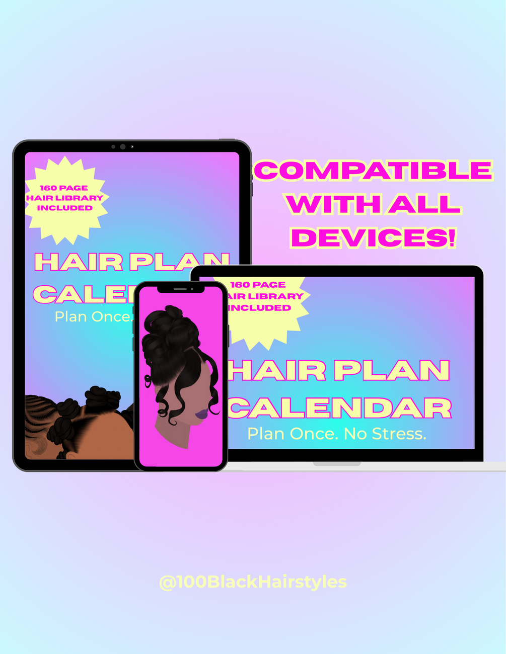 Hair Plan Calendar