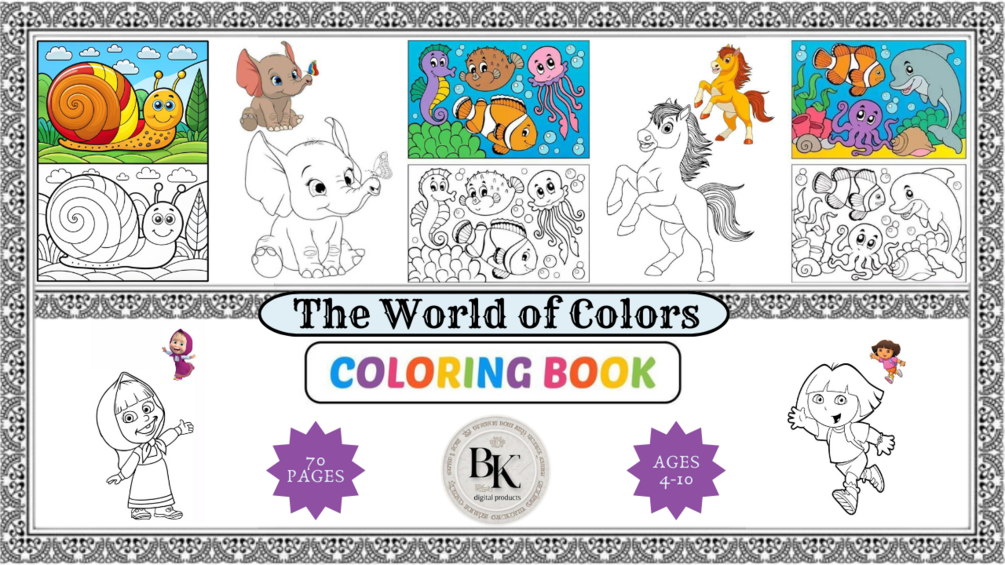The World of Colors "Coloring book"