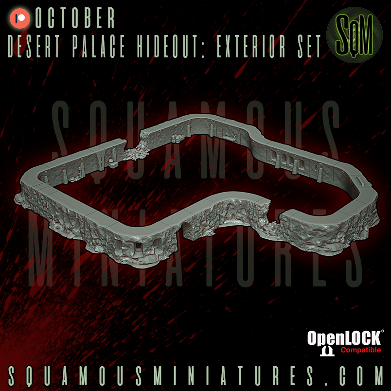 DESERT PALACE HIDEOUT: EXTERIOR SET (FDM)