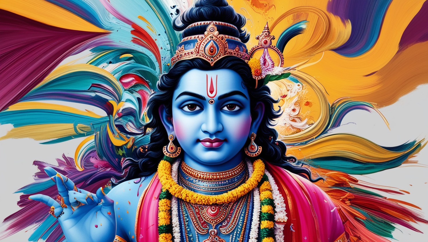 Divine Creations 🌟🎨👑 - Abstract Expression Images of Gods