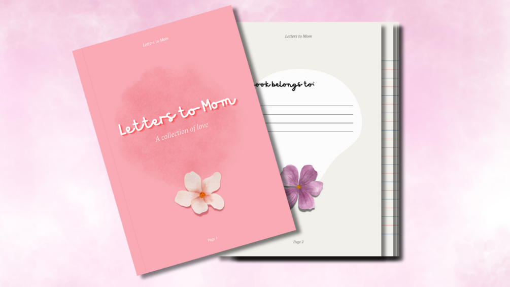 Letters to Mom – Editable Mothers Day Memory Book | Printable Journal ...