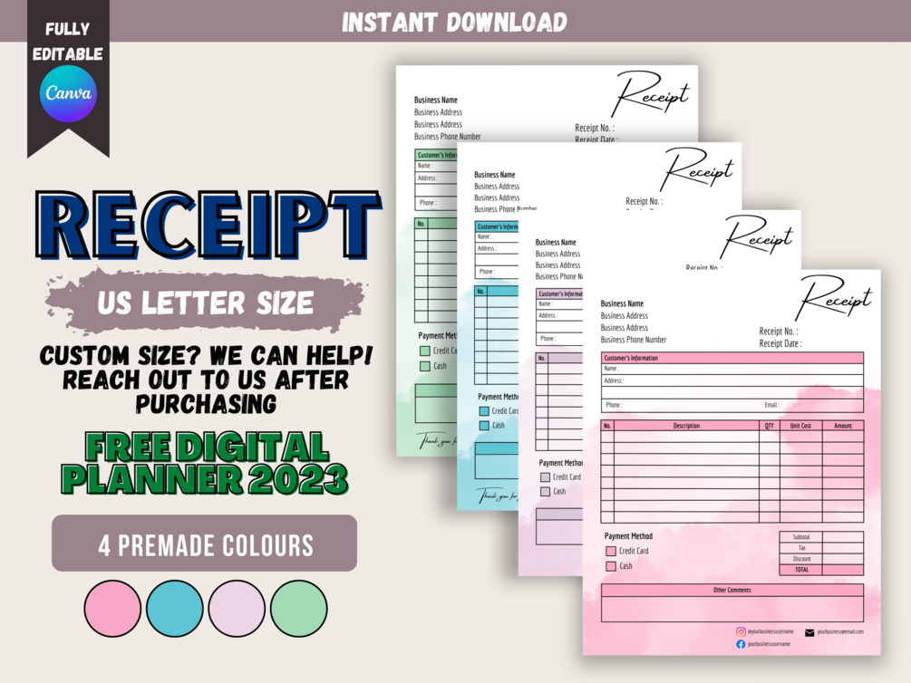 Receipt Template