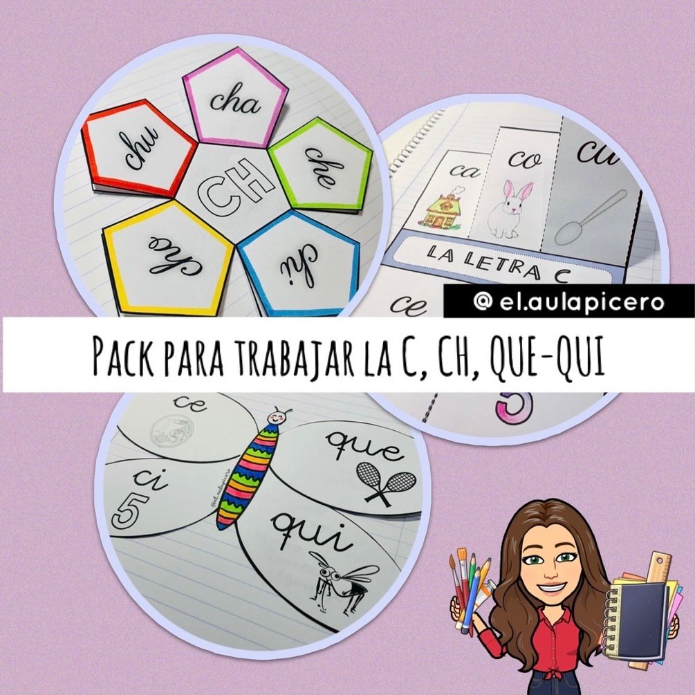 Pack C/QUE-QUI/CH