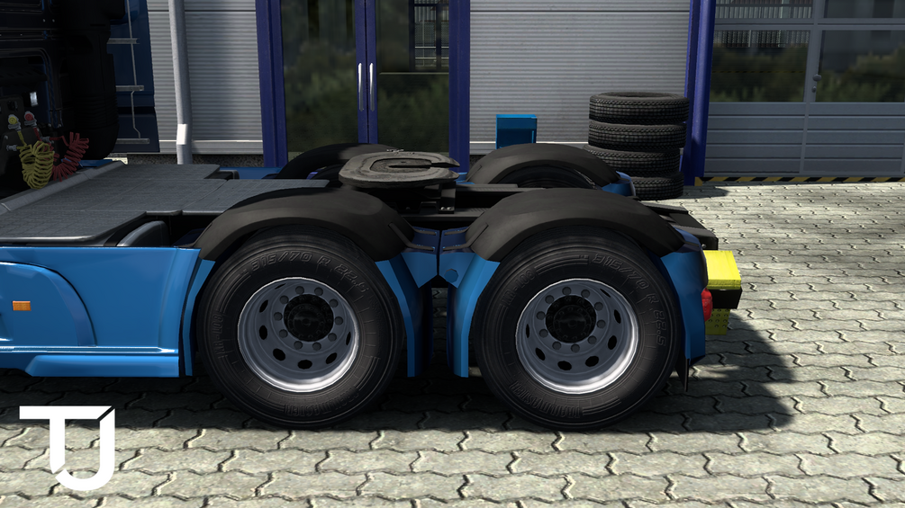 DAF Painted Rear Fenders