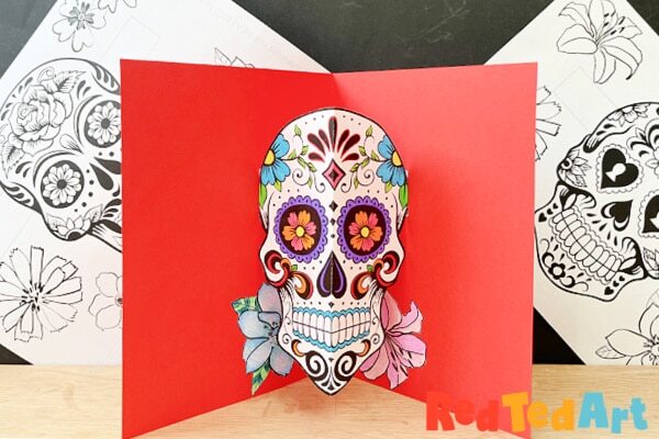 Day of The Dead Sugar Skulls - Día de los Muertos - Simple STEAM Craft