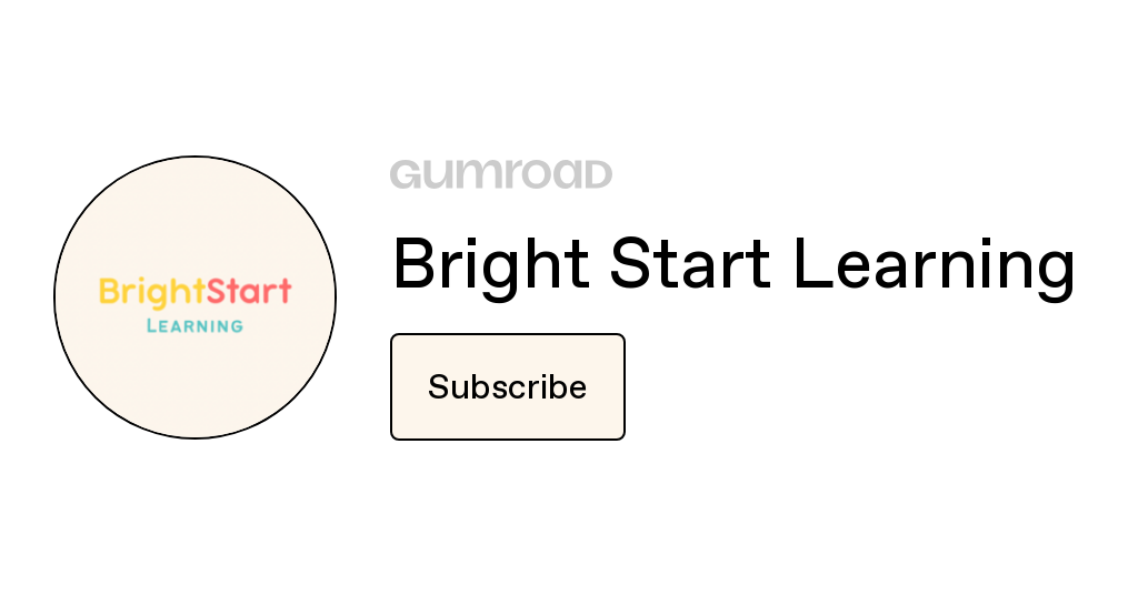 Bright Start Learning