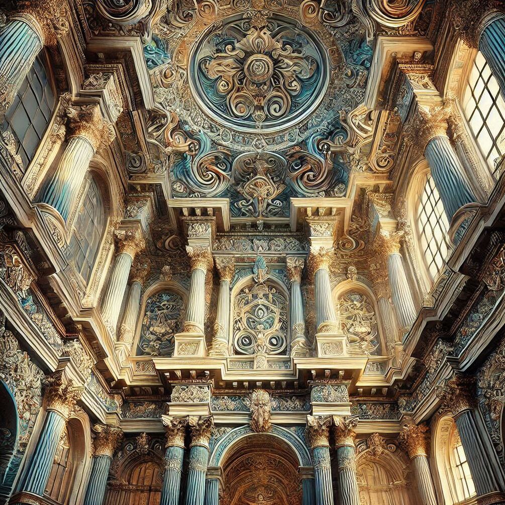 🏛️ AI-Generated Masterpiece: Baroque Architecture Reimagined 🎨