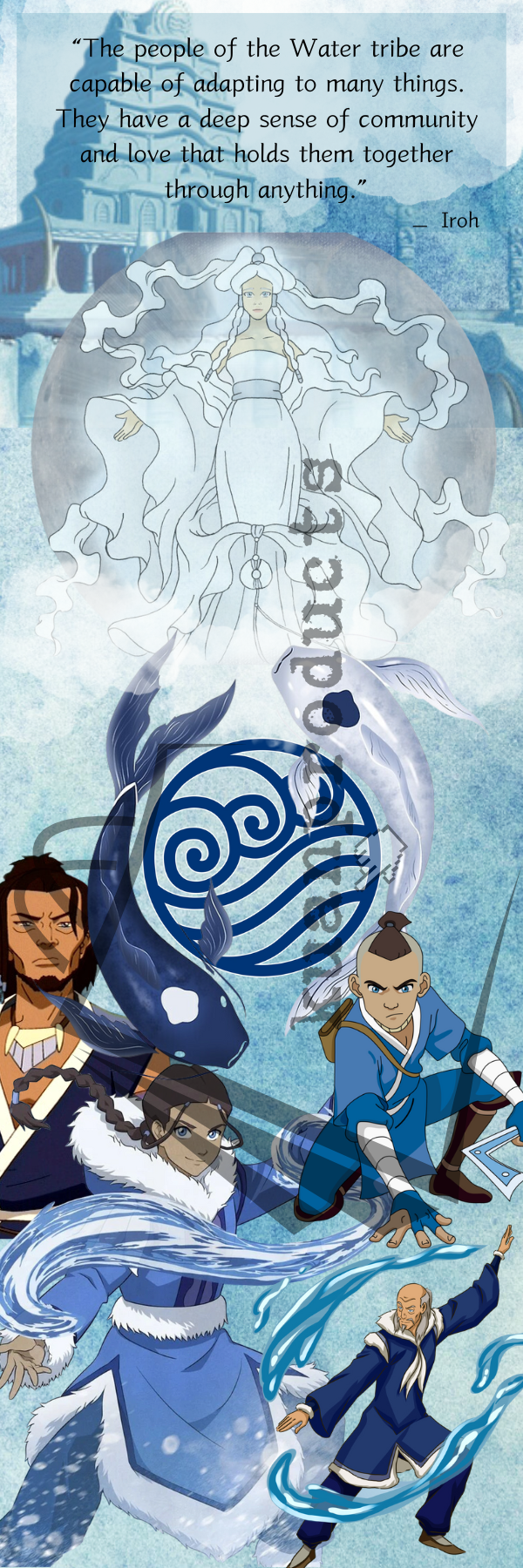 Bundle ATLA (Avatar The Last Airbender) inspired Bookmarks